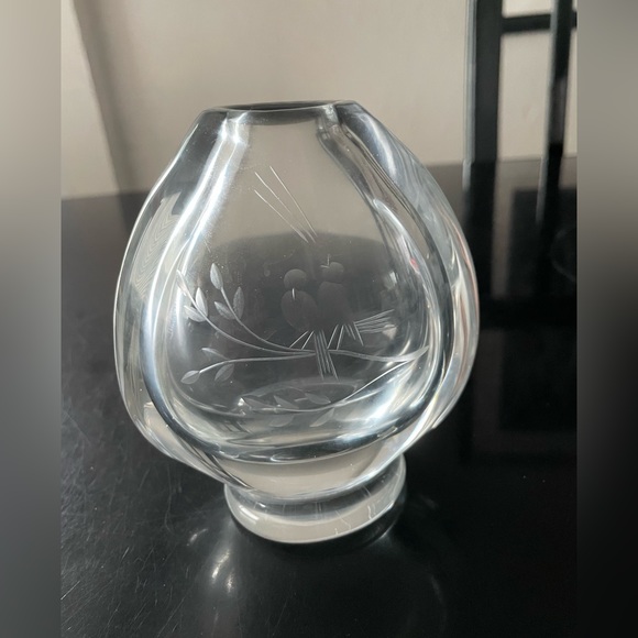 Kosta Boda | Accents | Kosta Sweden Crystal Vase | Poshmark